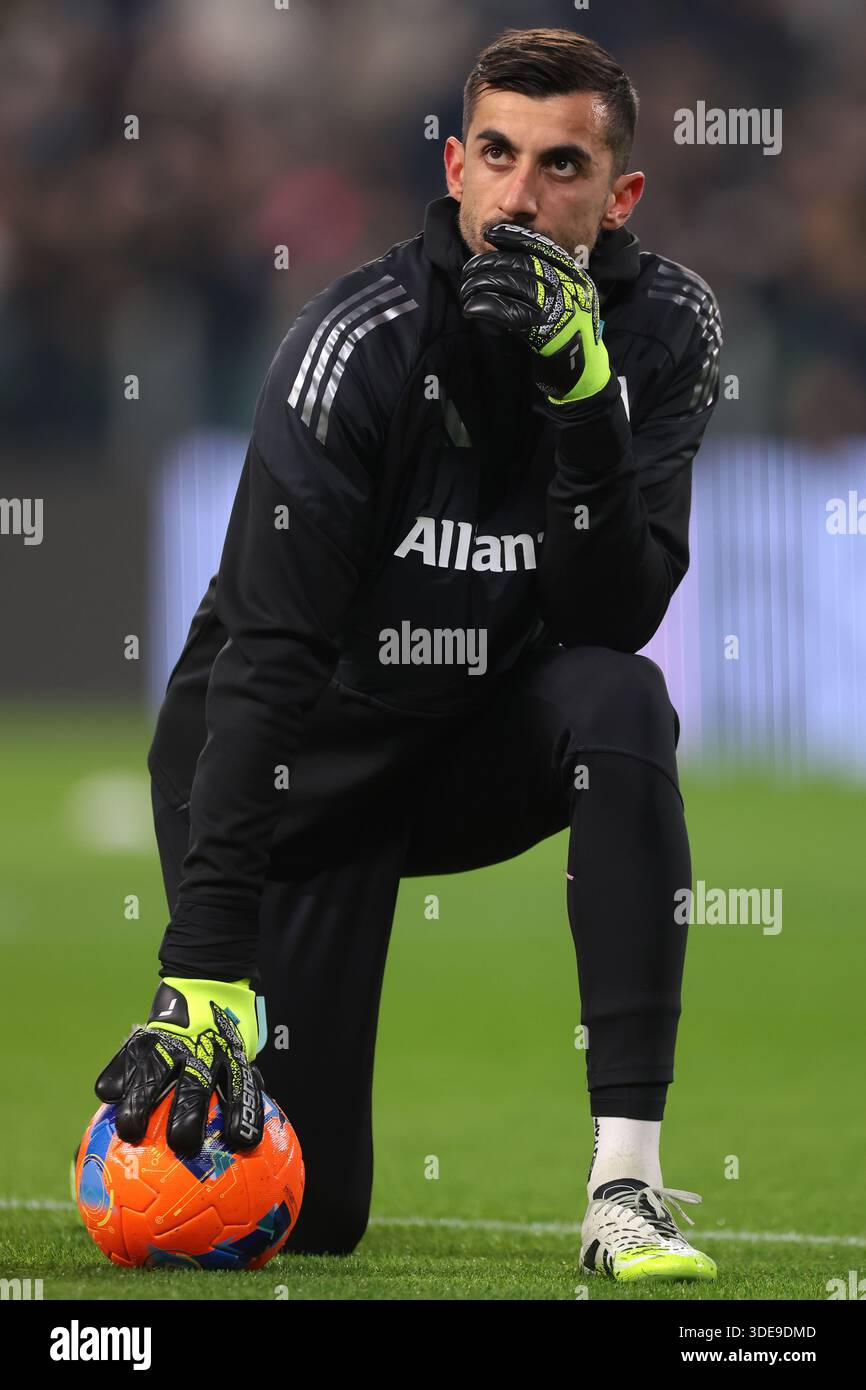 Turin, Italy, 3rd January 2026. Mattia Perin of Juventus looks on ...