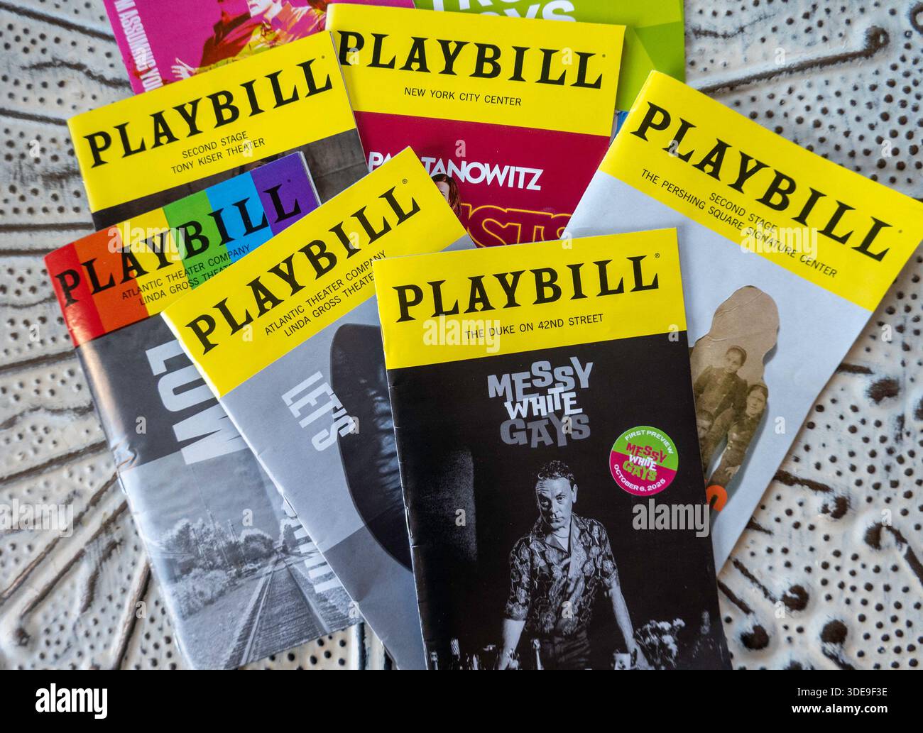 Playbill magazines are an iconic part of the theater experience in New ...