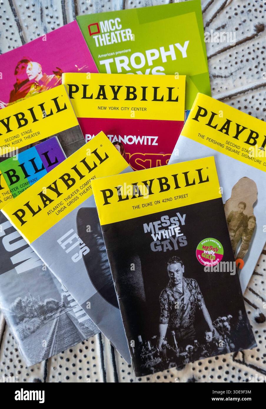 Playbill magazines are an iconic part of the theater experience in New ...