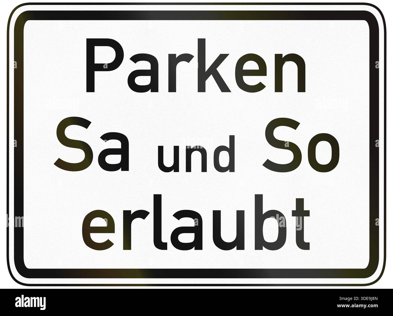 German traffic sign additional panel to specify the meaning of other ...