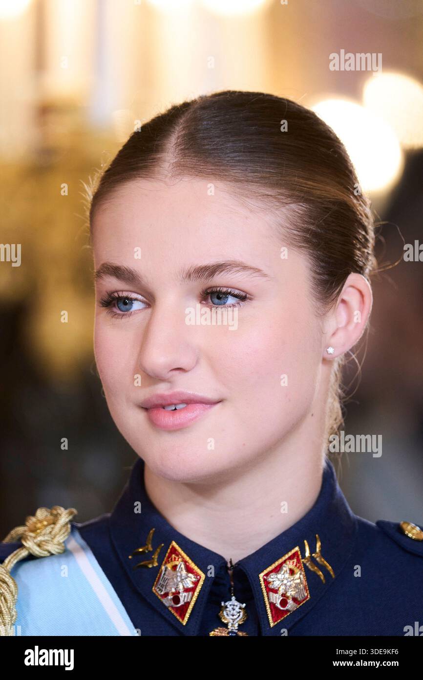 Crown Princess Leonor attends New Year's Military Parade 2026 at Royal ...