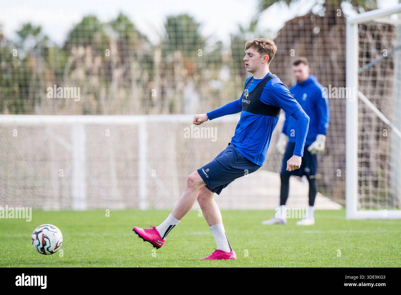 Gent's Max Dean pictured in action during the winter training camp of ...