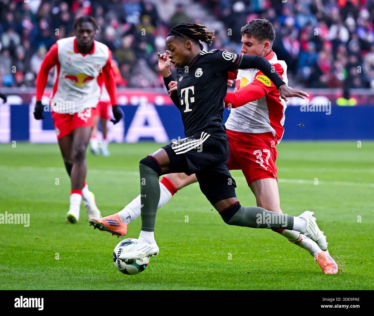 06 January 2026, Austria, Salzburg: Soccer, test matches, FC Red Bull ...