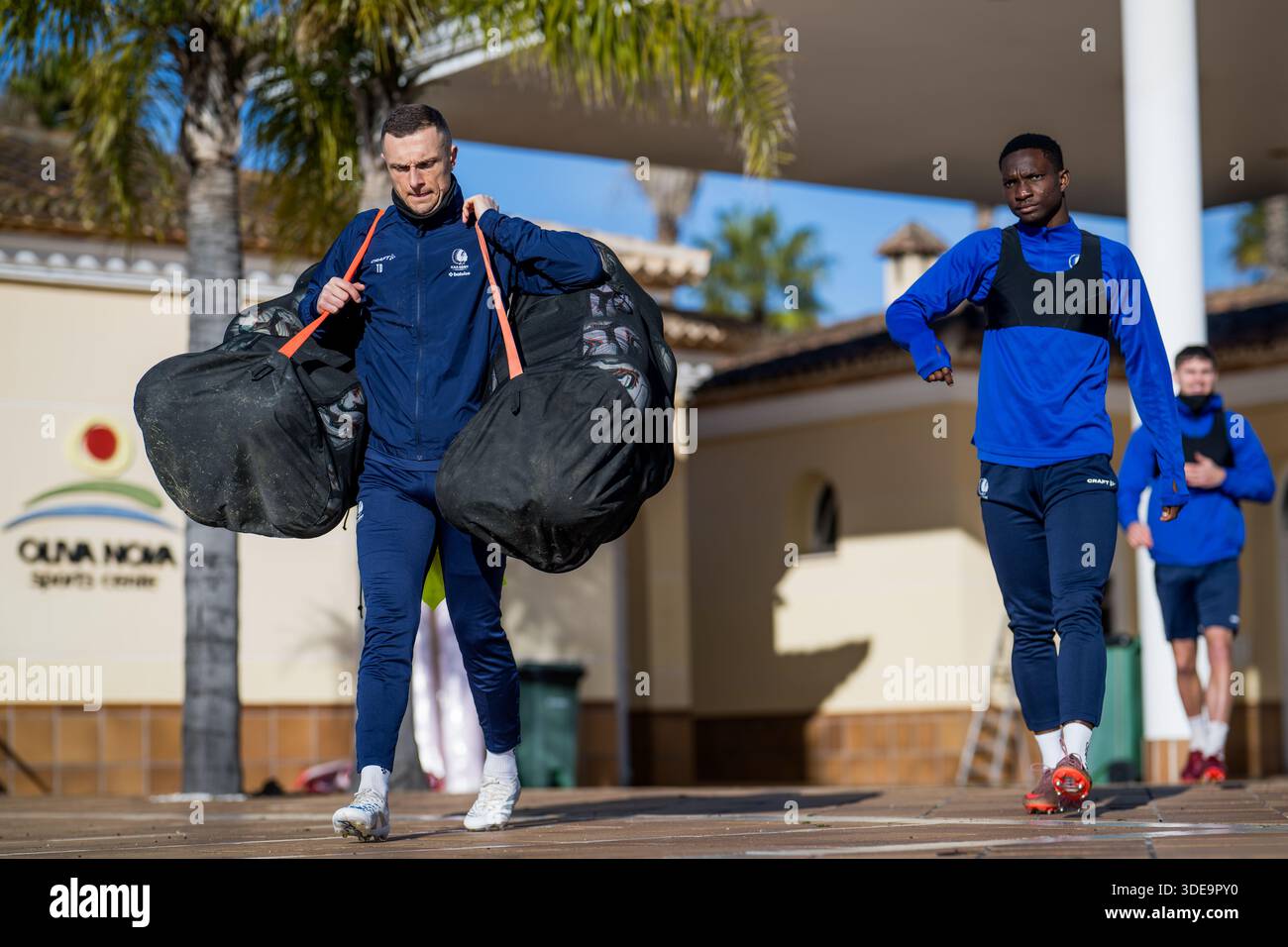 Gent's assistant coach Timothy Derijck pictured during the winter ...