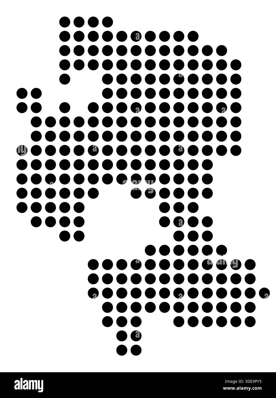 Symbol map city ciudad Black and White Stock Photos & Images - Alamy
