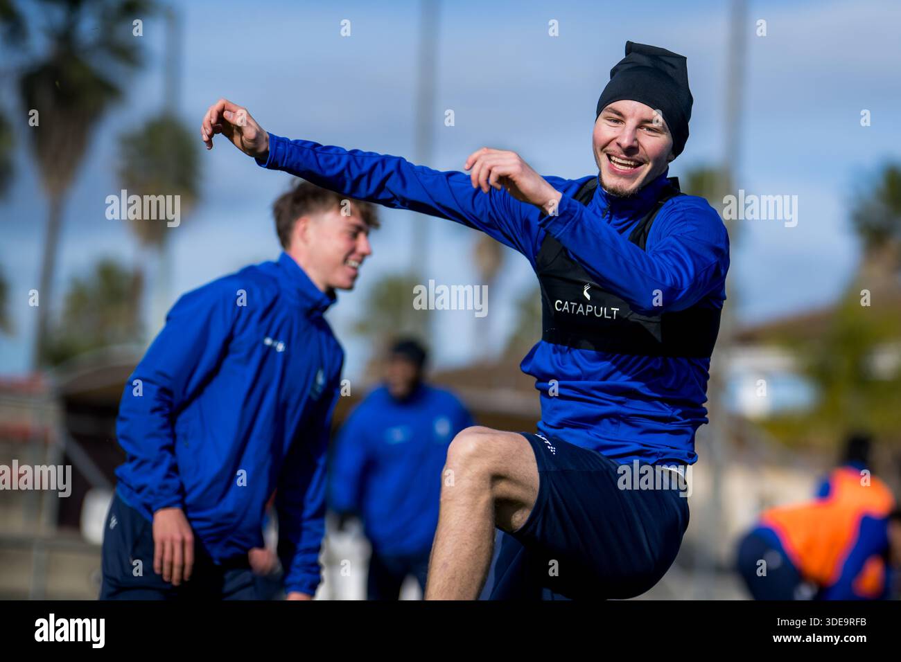 Gent's Maksim Paskotsi pictured during the winter training camp of ...