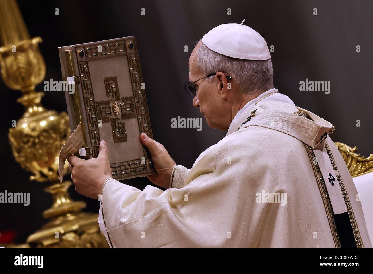 January 6, 2026. Vatican City - POPE LEO XIV celebrates Epiphany of The ...