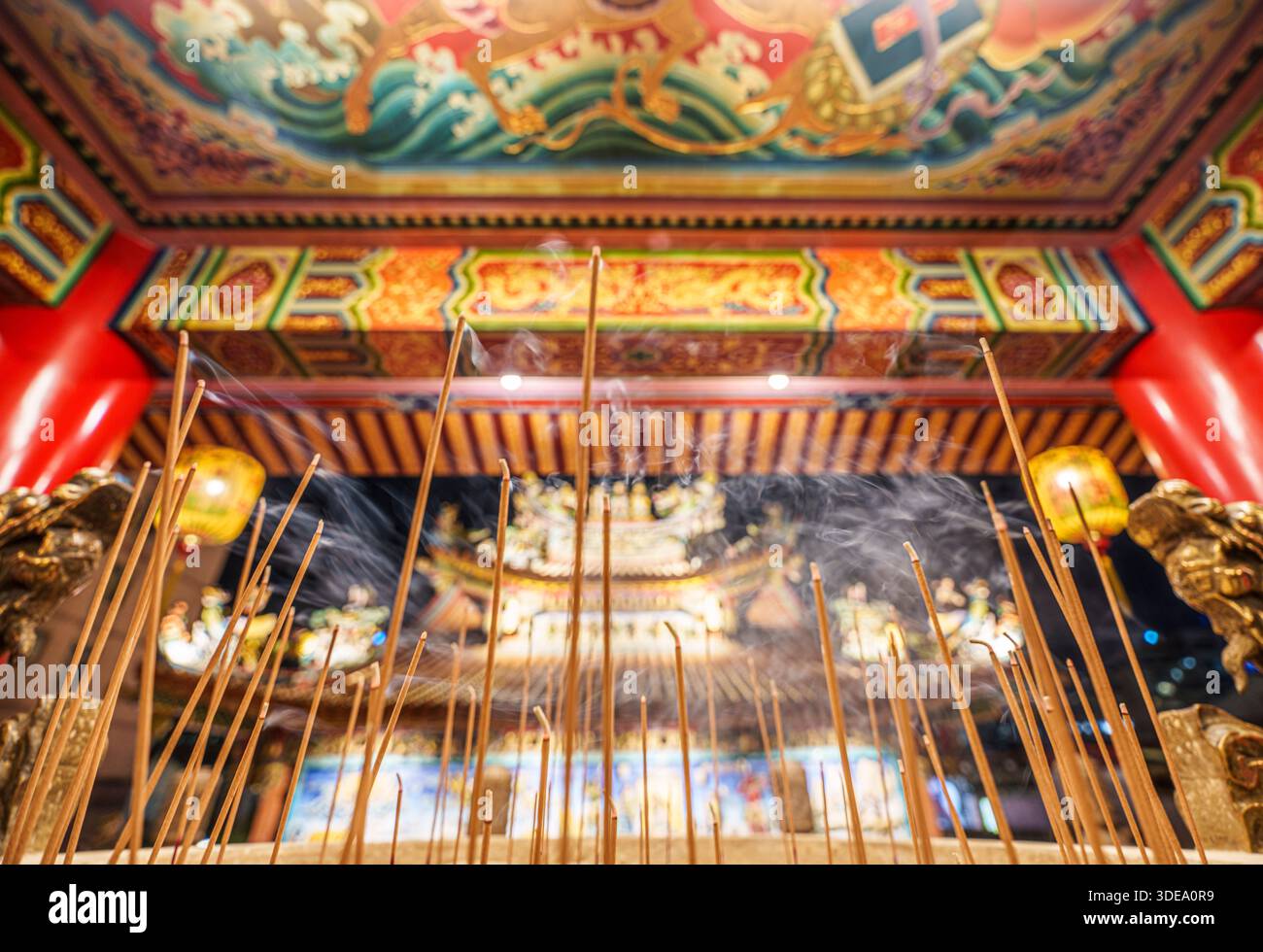 29 November 2024, Taiwan, Taipeh: Incense sticks, e.g. made of ...