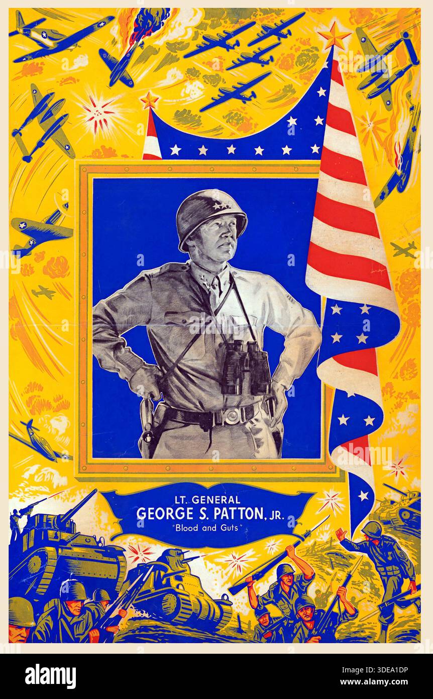 Lt general george s hi-res stock photography and images - Alamy