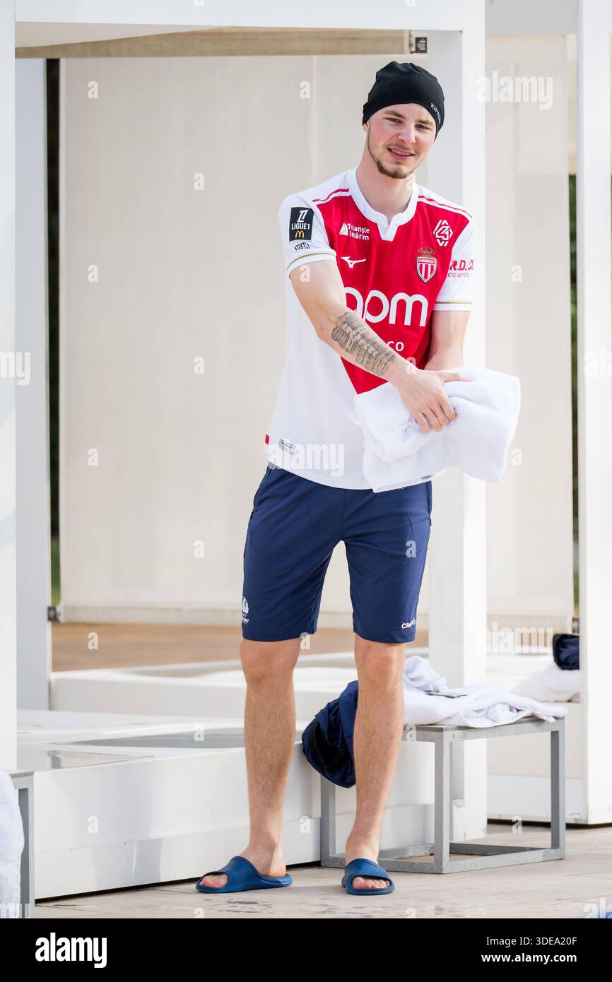 Gent's Maksim Paskotsi pictured during the winter training camp of ...