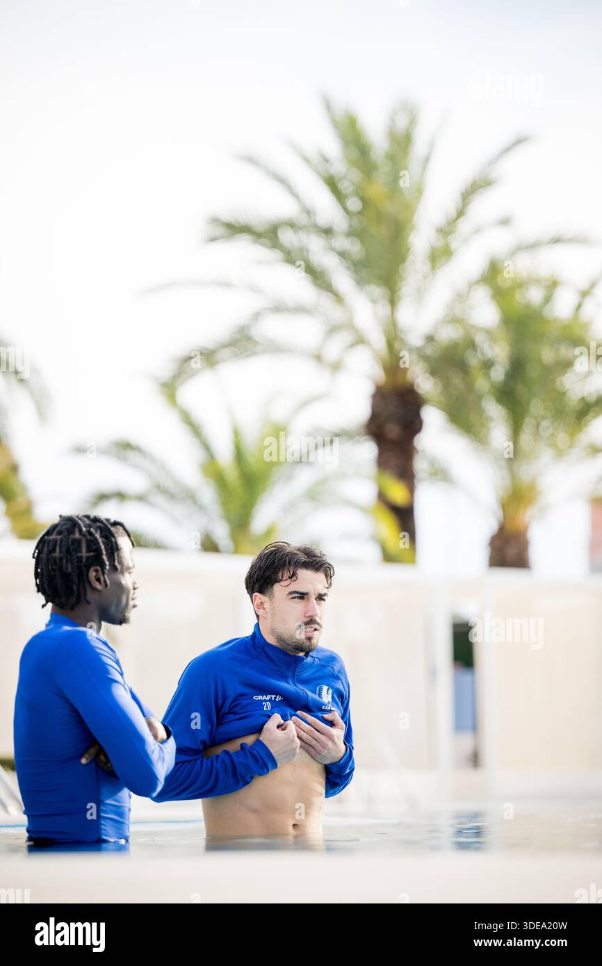 Gent's Tiago Araujo pictured during the winter training camp of Belgian ...