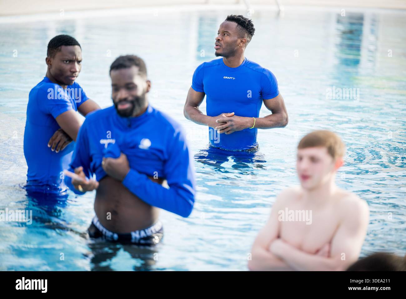 Mohamed Soumah pictured during the winter training camp of Belgian ...
