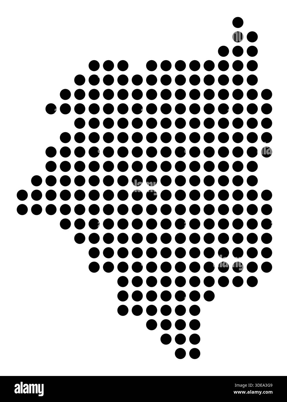 Symbol Map of the City M. Gdynia (Poland) showing the city with a ...