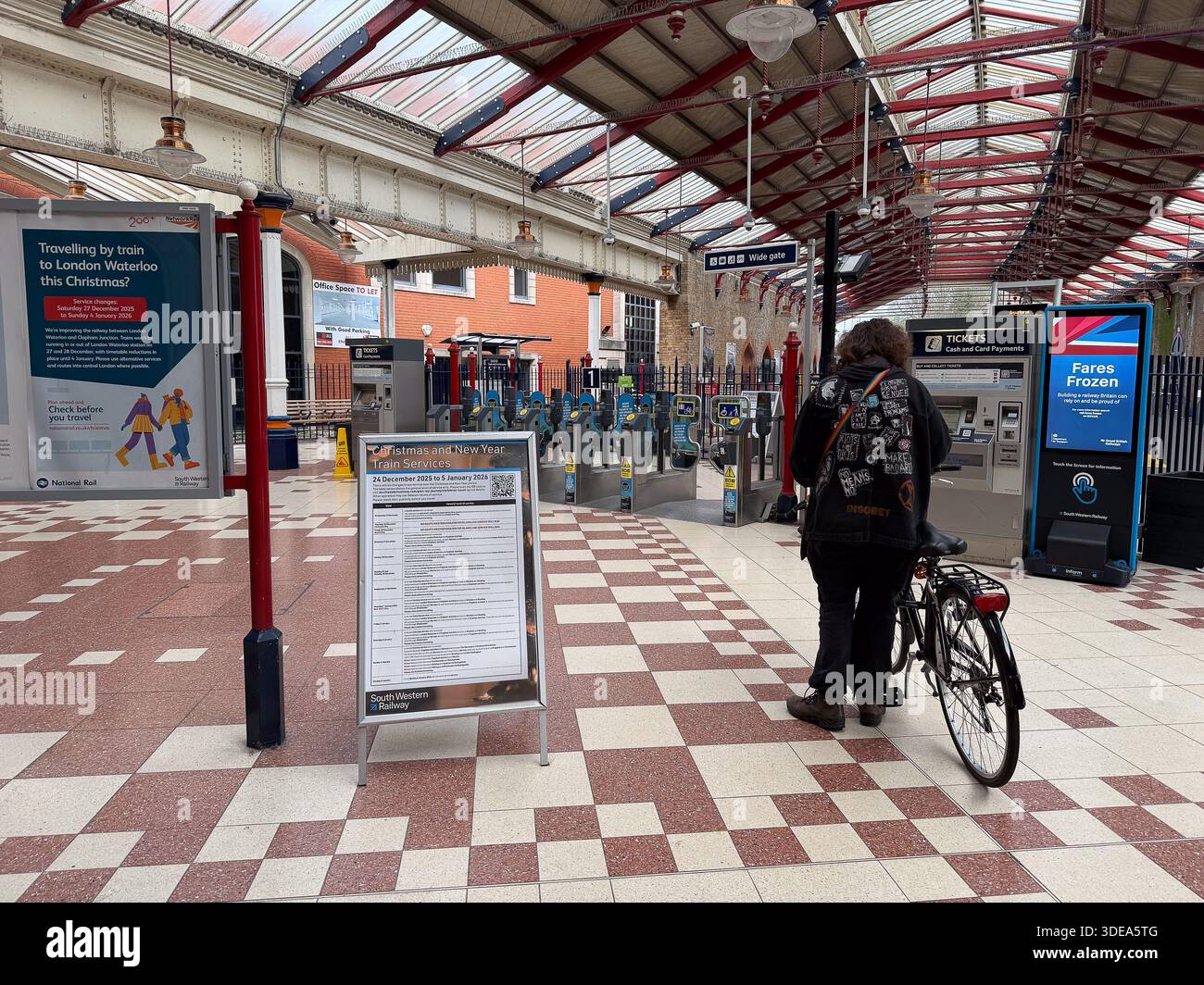 Windsor, Berkshire, UK. 31st December, 2025. South Western Railway are ...