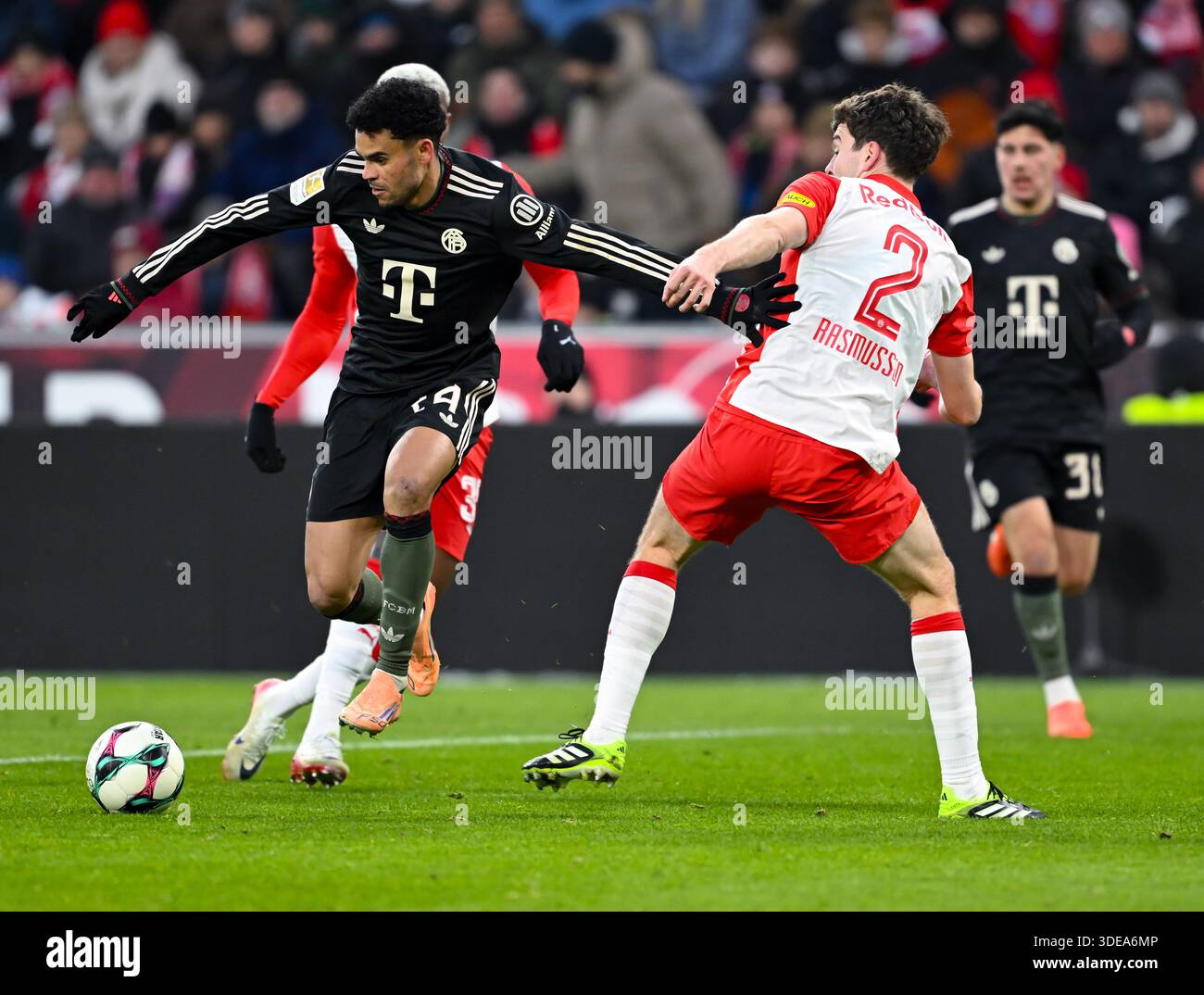 06 January 2026, Austria, Salzburg: Soccer, test matches, FC Red Bull ...