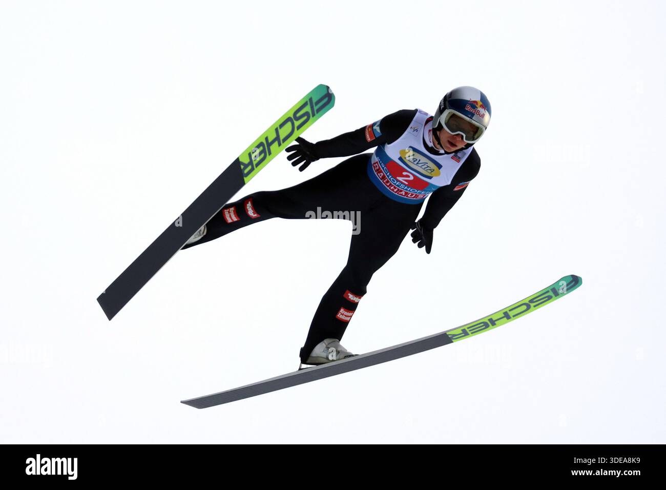 Stephan Embacher (Kitzbühler Skiclub/Aut) beim Dreikönig Skispringen ...