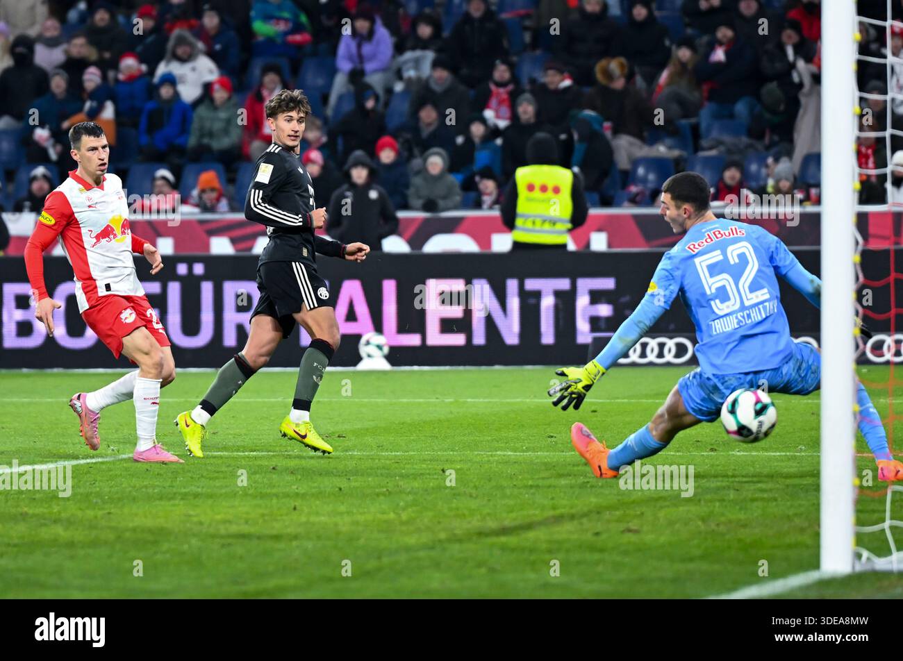 06 January 2026, Austria, Salzburg: Soccer, Test match, FC Red Bull ...