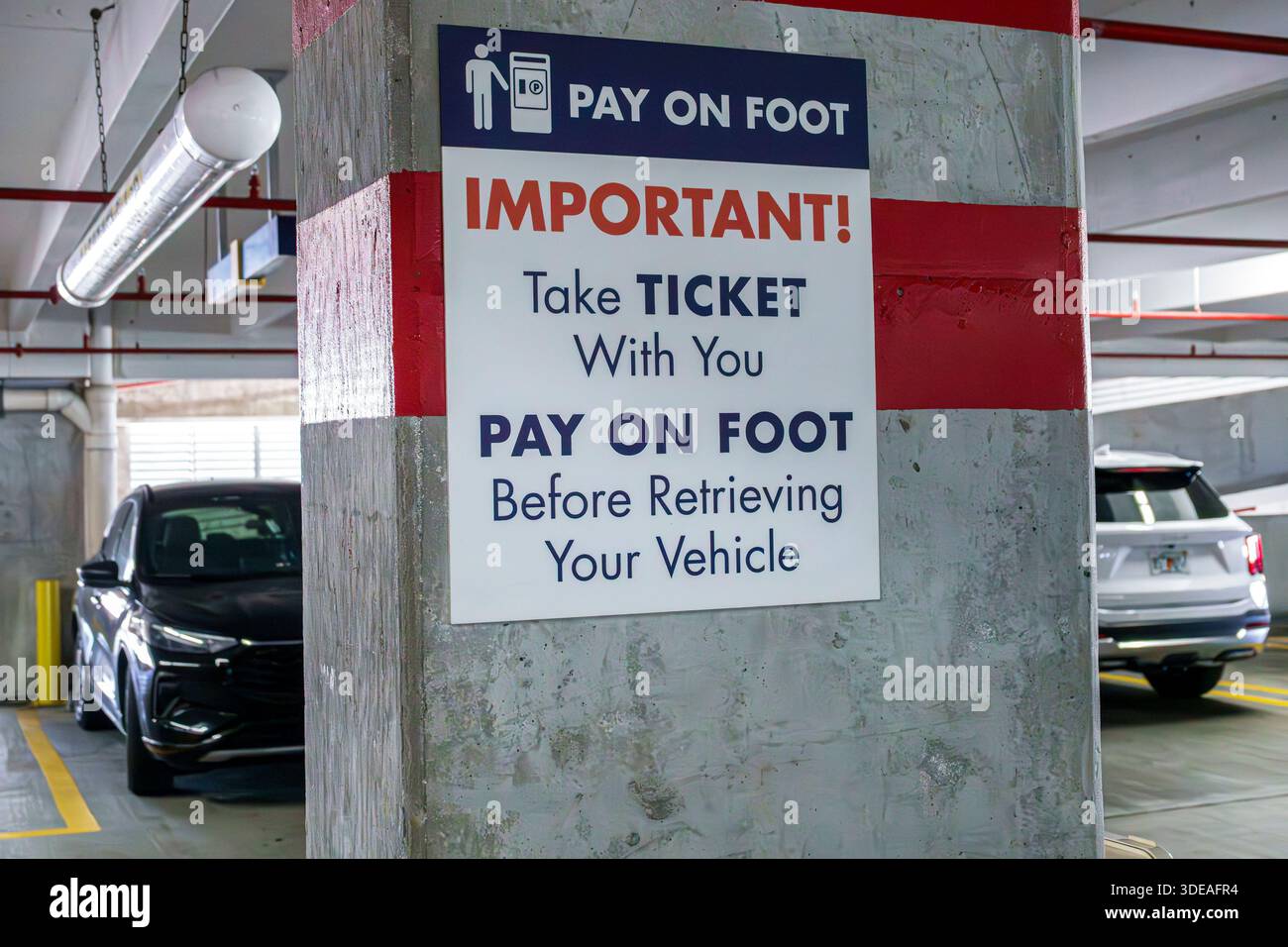 Miami Beach Florida,Fifth & Alton shopping center centre,parking garage ...