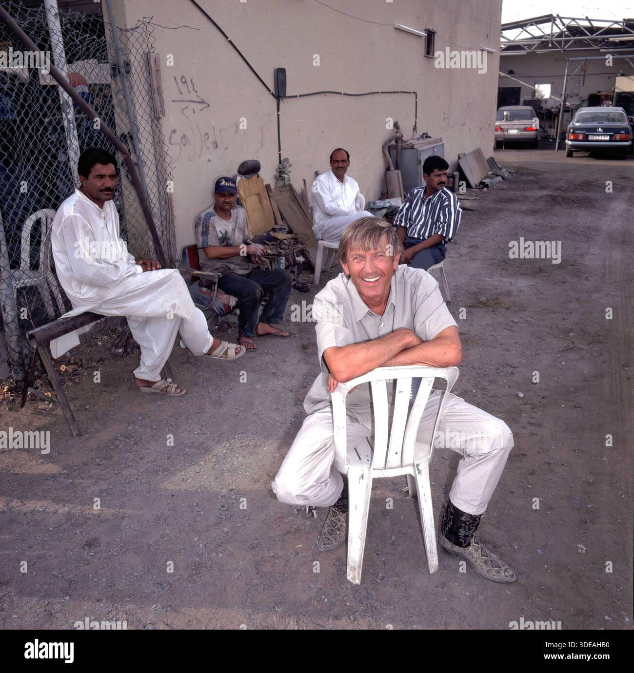 ARCHIV: Jonny Hill Sänger Jonny Hill in Dubai , 1999 ARCHIVAUFNAHME ...