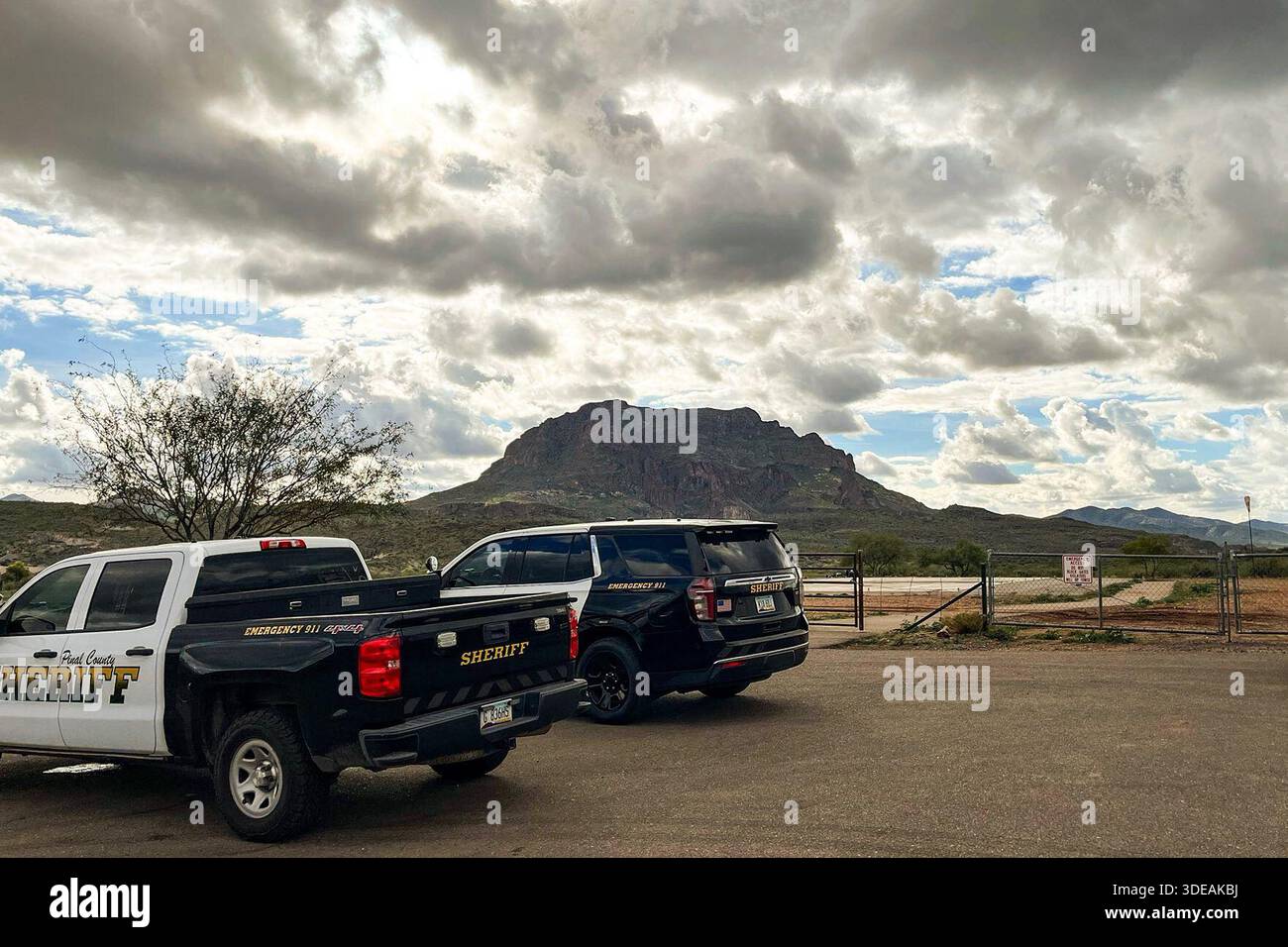 This photo provided by the Pinal County Sheriff’s Office shows ...