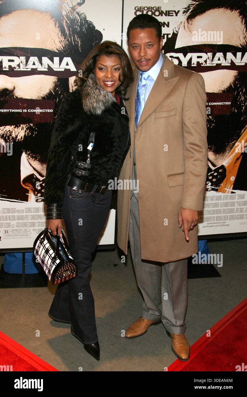 20 November 2005 - New York, NY - Guest and Terrence Howard at the ...