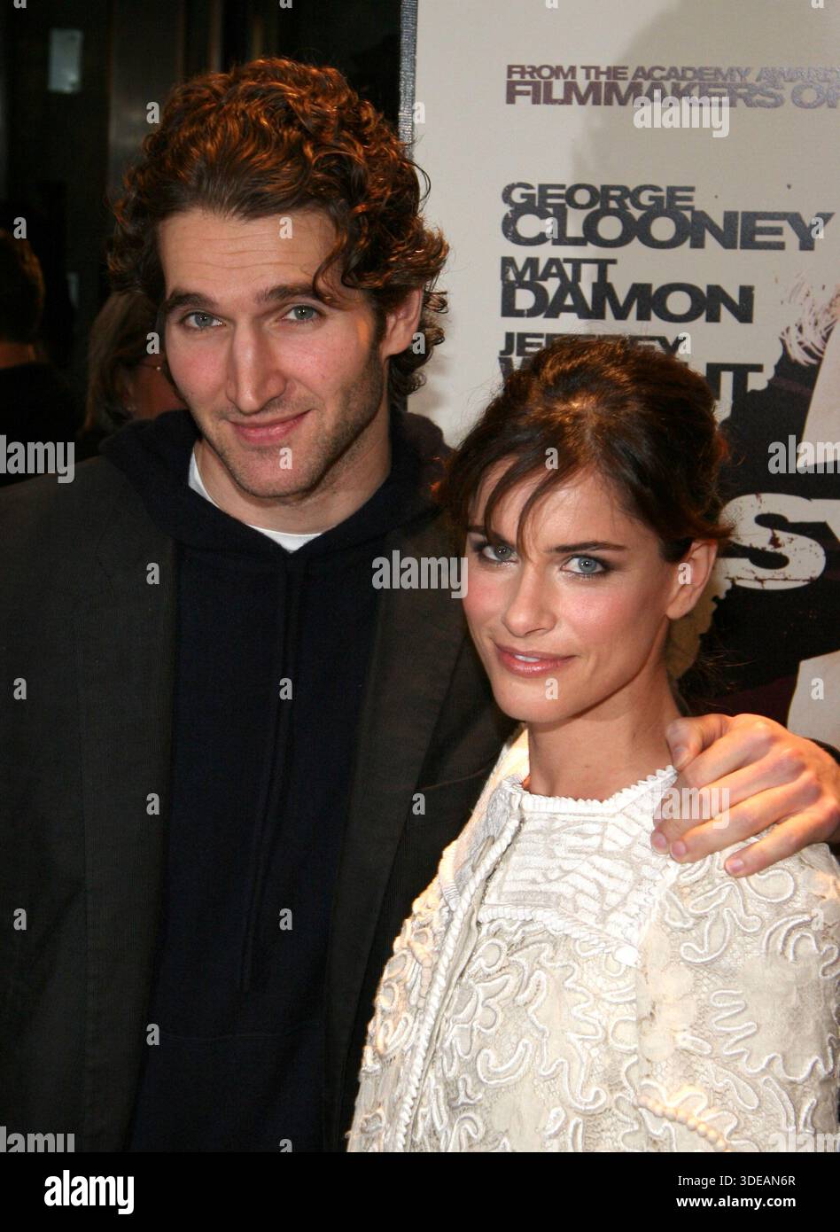 20 November 2005 - New York, NY - David Benioff and Amanda Peet at the ...