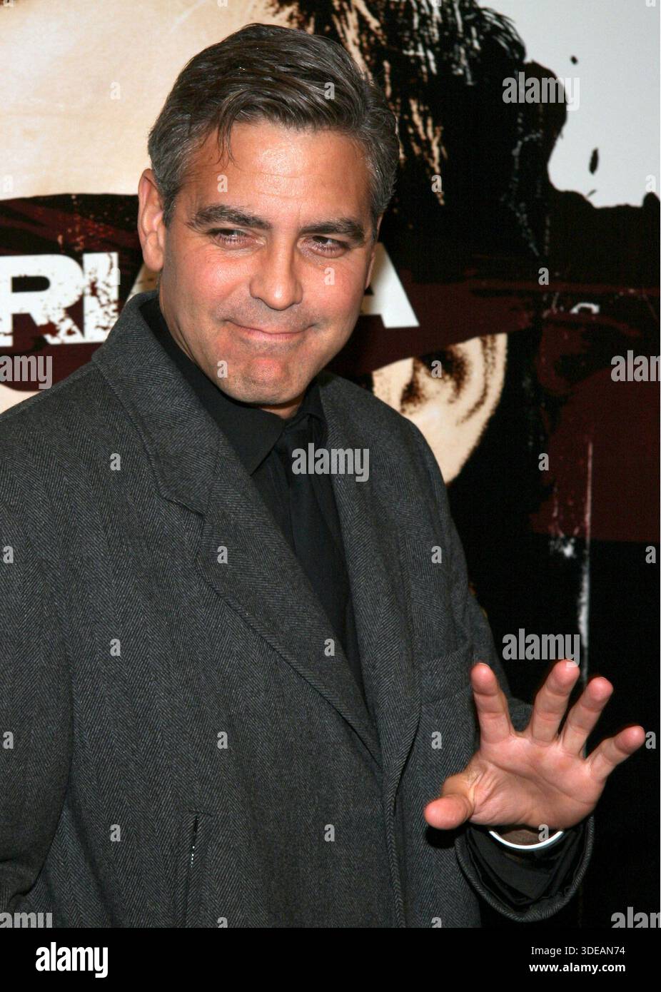 20 November 2005 - New York, NY - George Clooney at the Syriana world ...