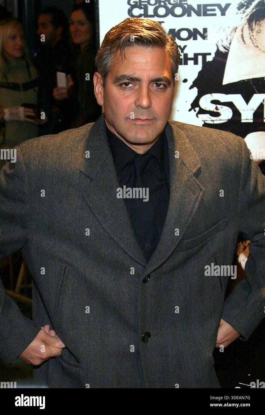 20 November 2005 - New York, NY - George Clooney at the Syriana world ...