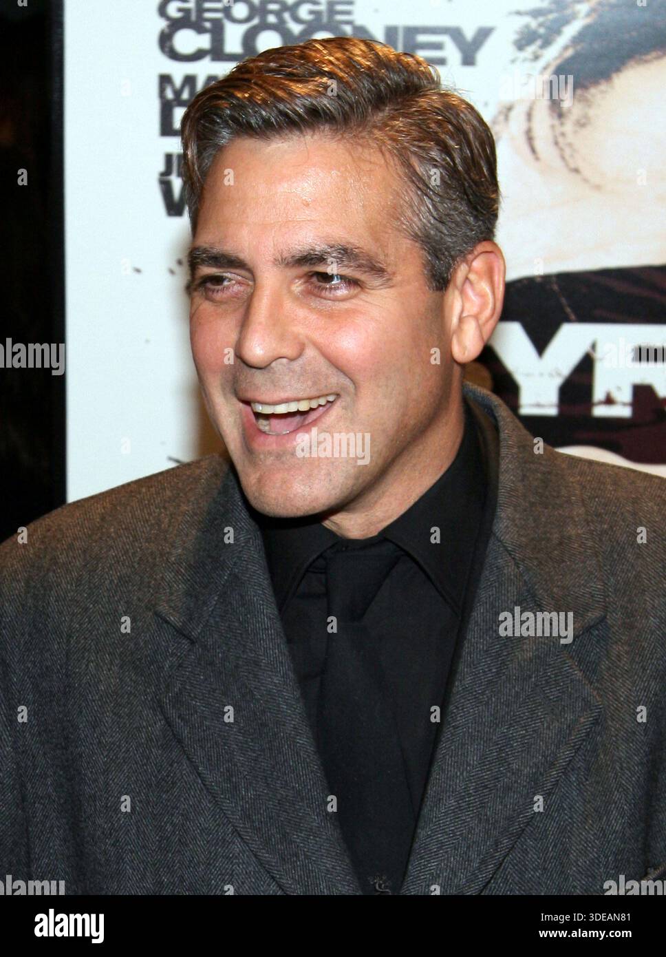 20 November 2005 - New York, NY - George Clooney at the Syriana world ...