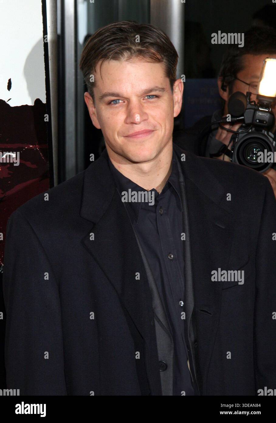 20 November 2005 - New York, NY - Matt Damon at the Syriana world ...