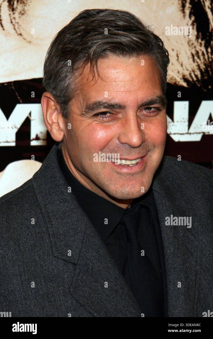 20 November 2005 - New York, NY - George Clooney at the Syriana world ...