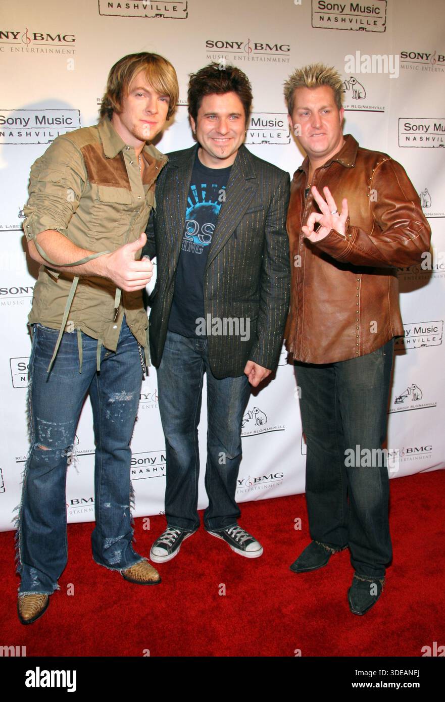 15 November 2005 - New York, NY - Joe Don Rooney, Gary LeVox and Jay ...