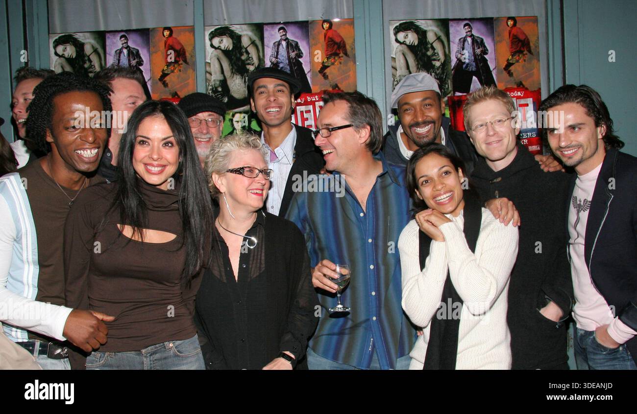 18 November 2005 - New York, NY - Rent cast and crew members at the ...