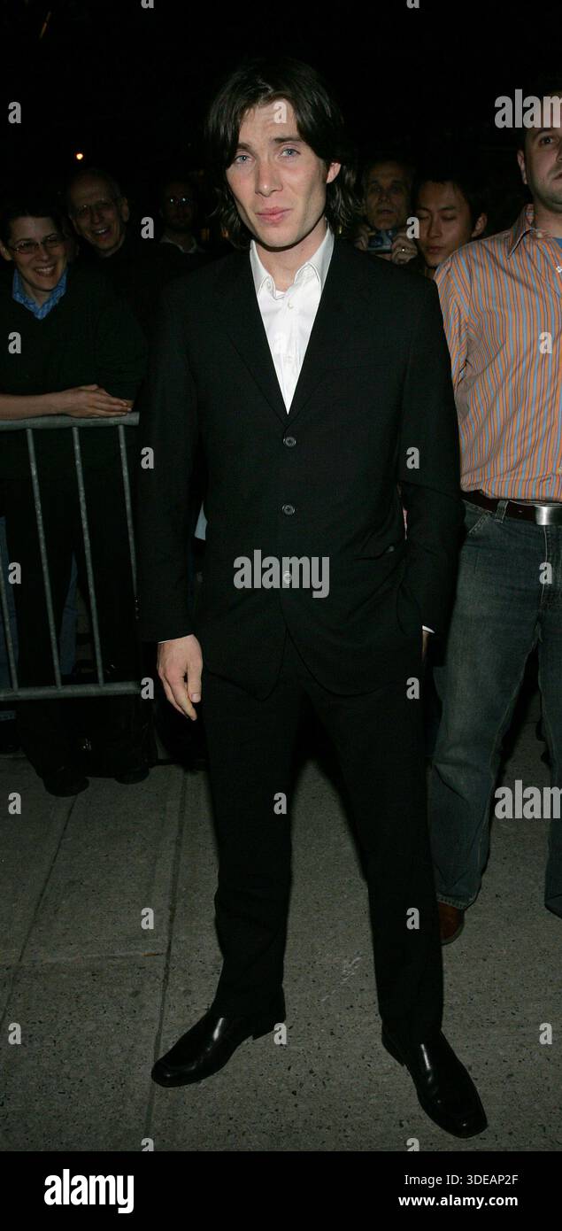 1 October 2005 - Alice Tully Hall, NYC - Cillian Murphy arrives at the ...