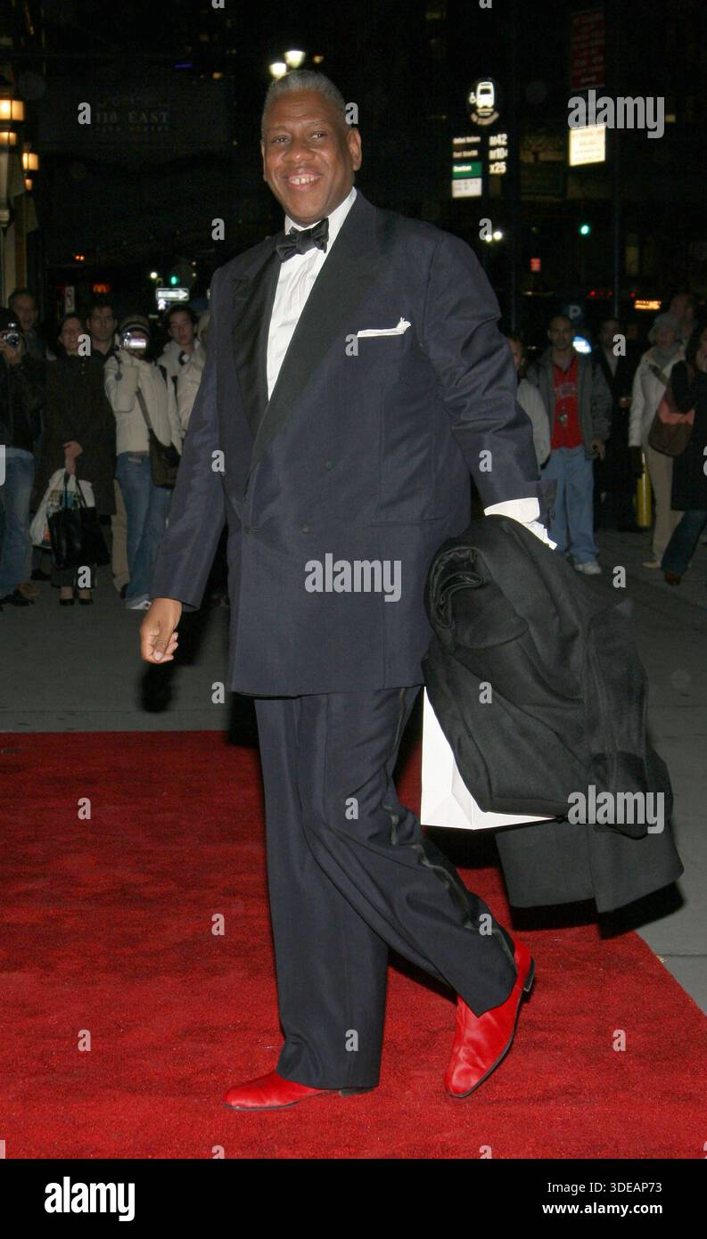 28 October 2005 - Cipriani, NYC - Andre Leon Talley at Fashion Group ...