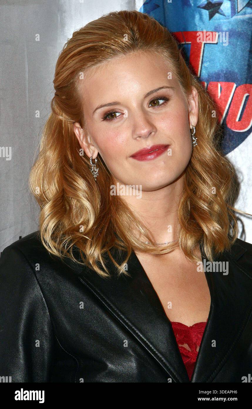 14 October 2005 - Planet Hollywood Times Square, NYC - Maggie Grace ...