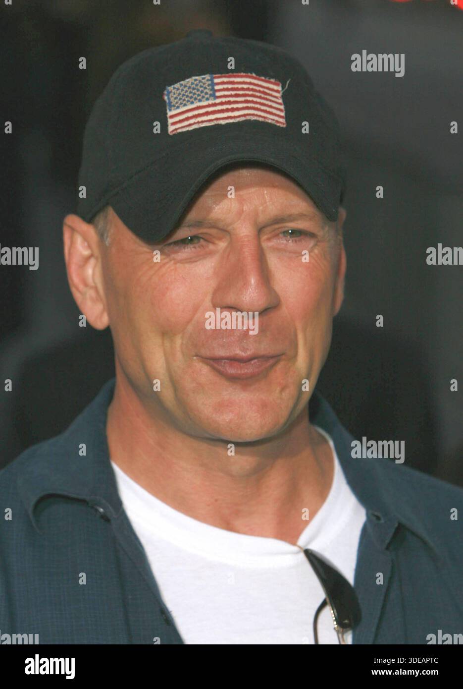 26 July 2006 - Hollywood, California - Bruce Willis. 'Talladega Nights ...