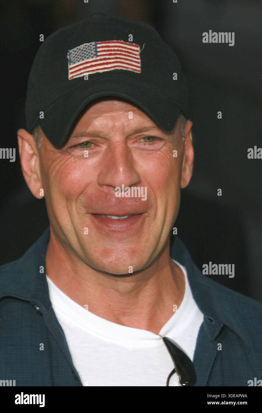 26 July 2006 - Hollywood, California - Bruce Willis. 'Talladega Nights ...
