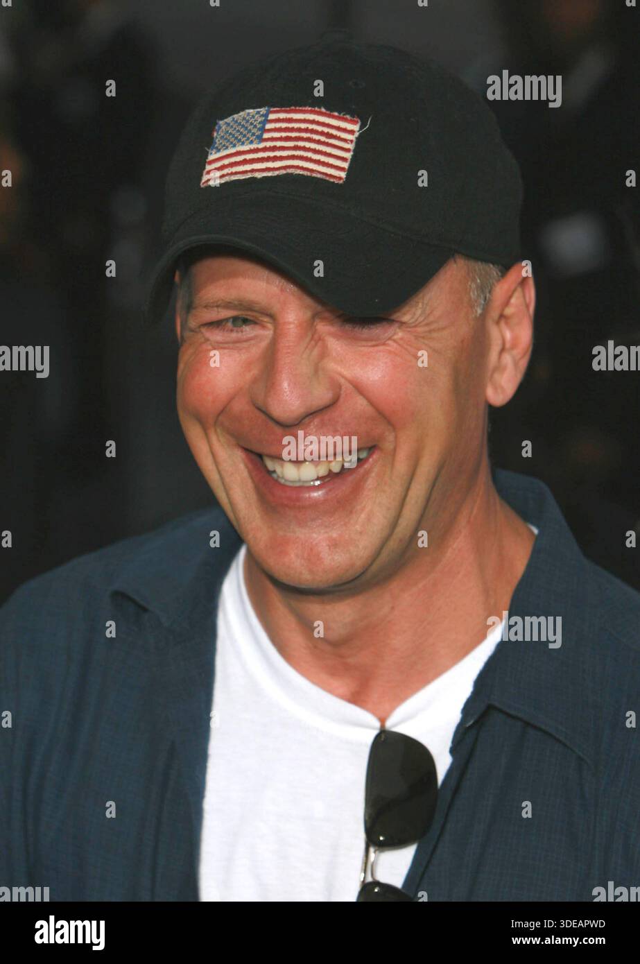 26 July 2006 - Hollywood, California - Bruce Willis. 'Talladega Nights ...