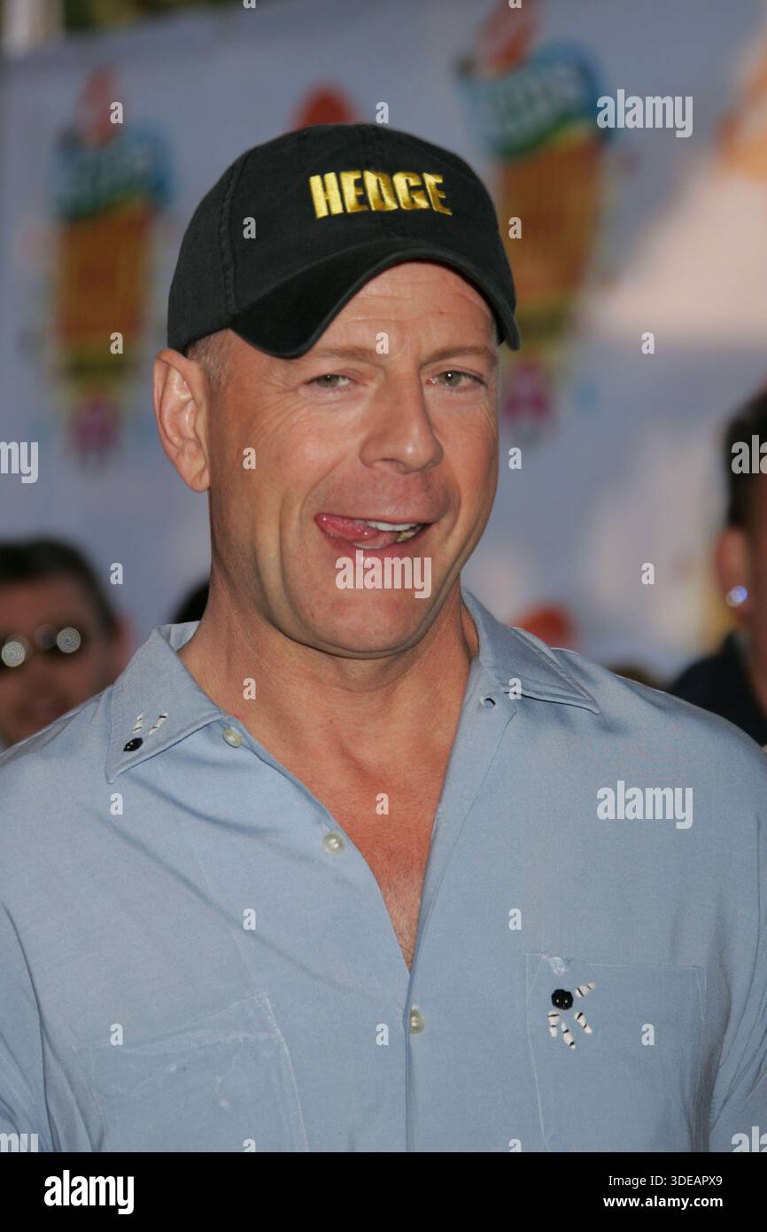 1 April 2006 - Westwood, California - Bruce Willis. Nickelodeon's 19th ...