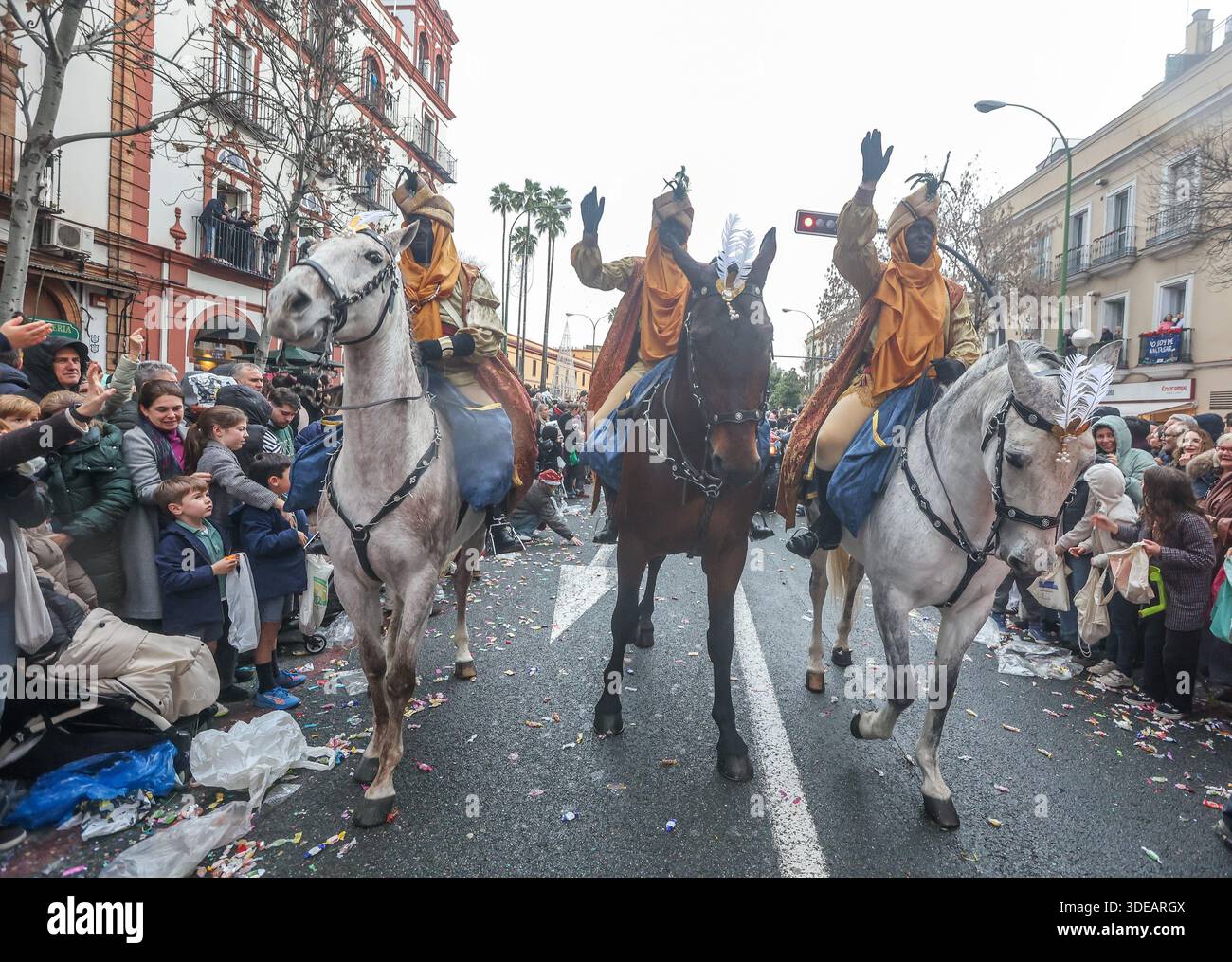 January 5, 2026: January 5, 2026 (Seville) Procession of the Magi in ...