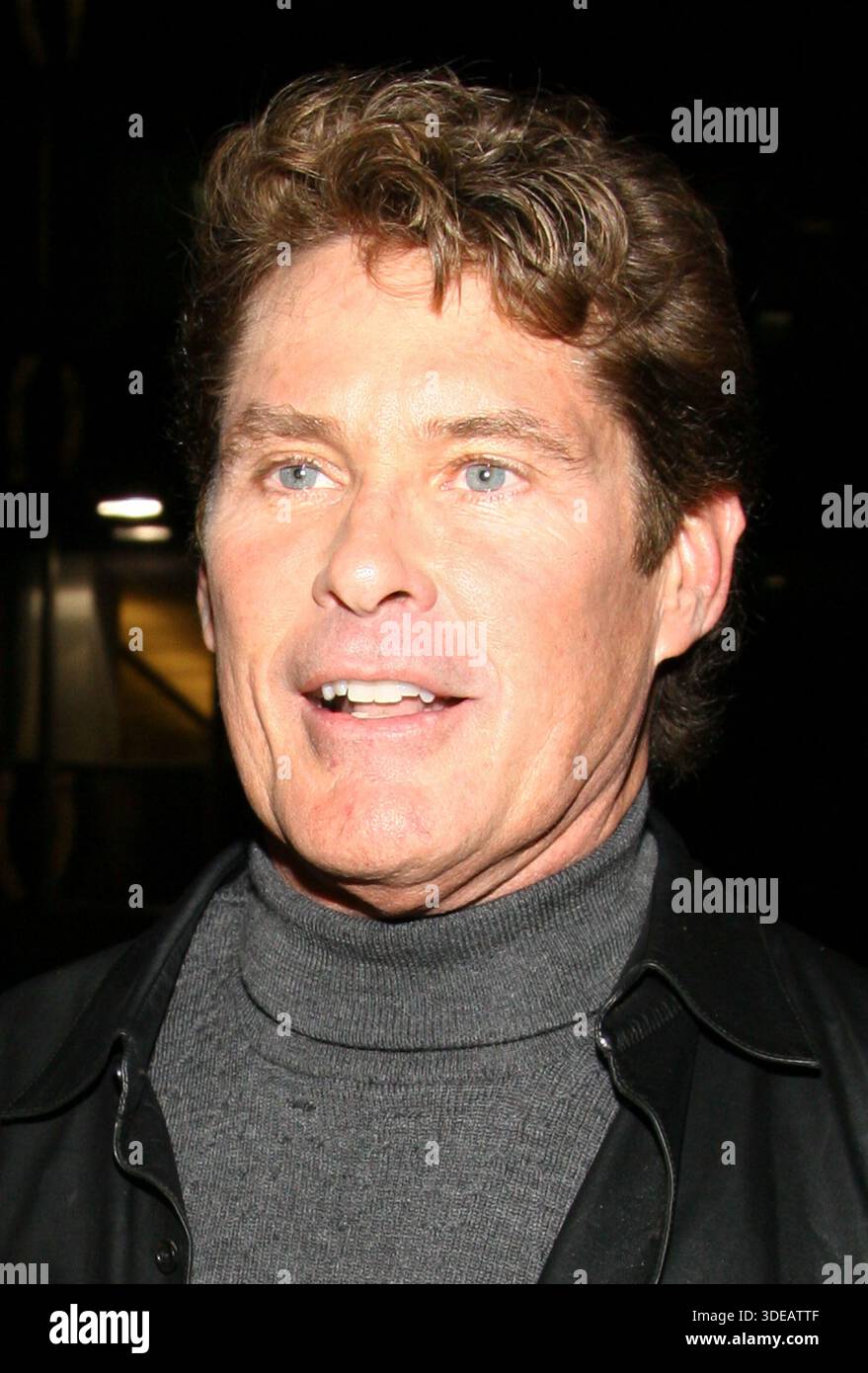 01 Decemeber 2005 - New York, NY - David HasselHoff arrives at "The ...