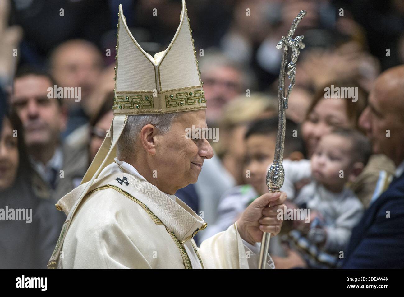**NO LIBRI** Italy, Rome, Vatican, 2026/1/6 Pope leo XIV presides over ...