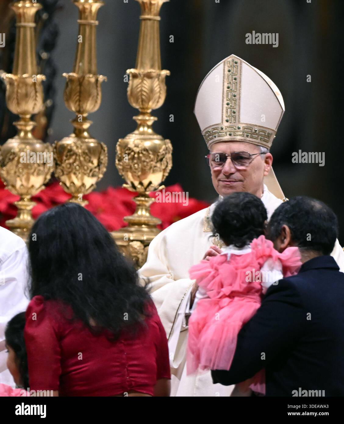 **NO LIBRI** Italy, Rome, Vatican, 2026/1/6 Pope leo XIV presides over ...