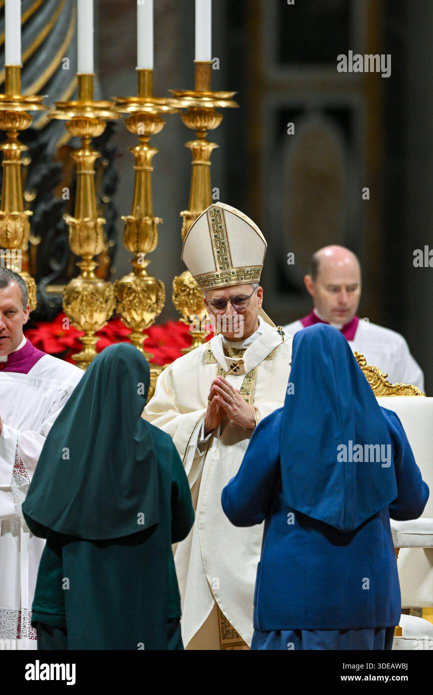**NO LIBRI** Italy, Rome, Vatican, 2026/1/6 Pope leo XIV presides over ...