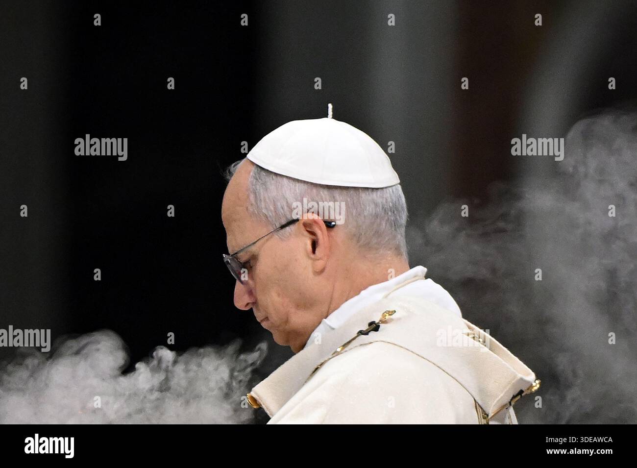 **NO LIBRI** Italy, Rome, Vatican, 2026/1/6 Pope leo XIV presides over ...