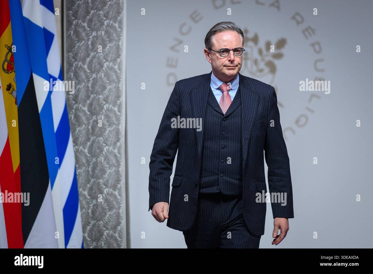 Paris, France. 06th Jan, 2026. Belgium's Prime Minister Bart de Wever ...