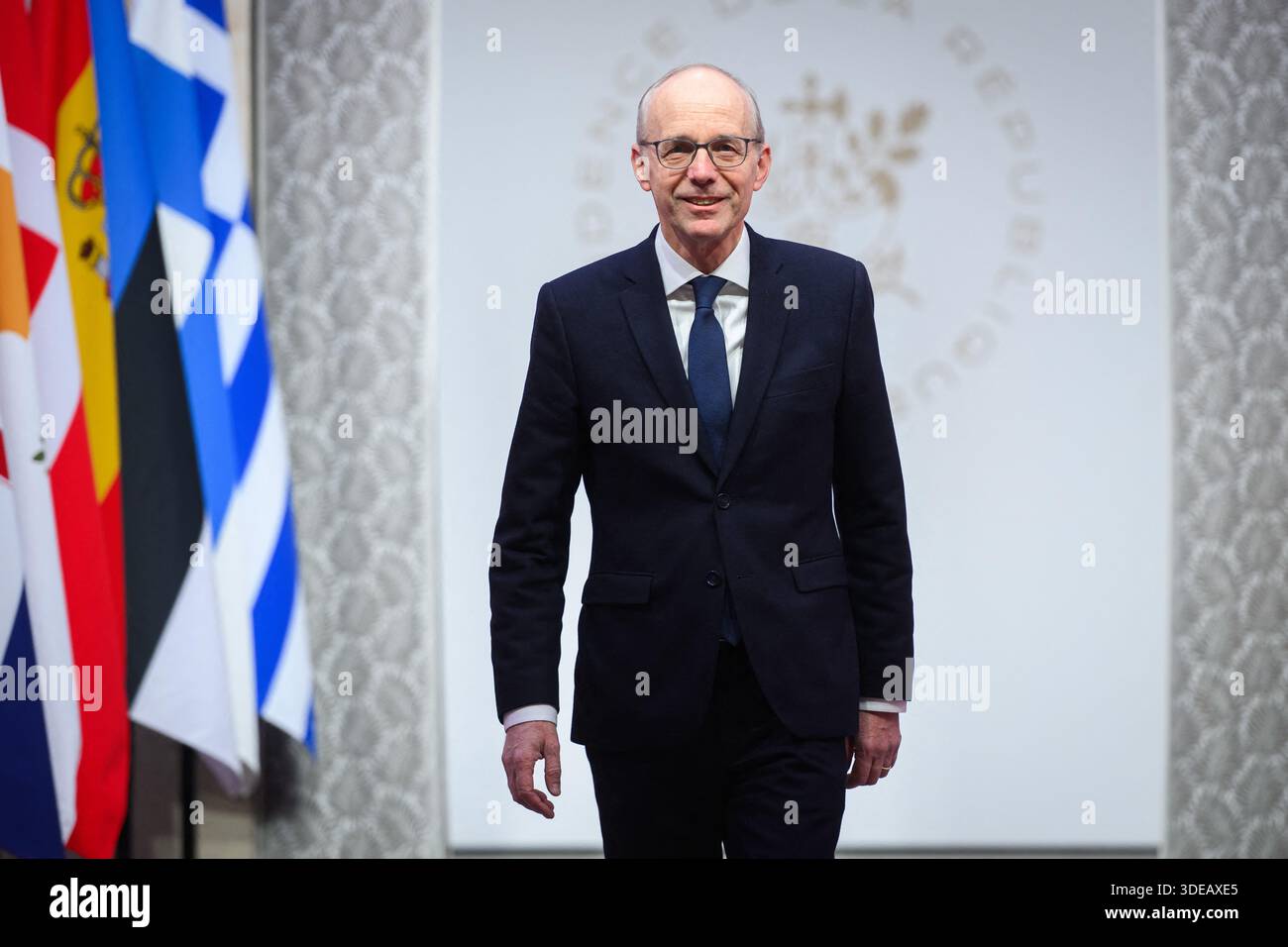 Paris, France. 06th Jan, 2026. Luxembourg's Prime Minister Luc Frieden ...