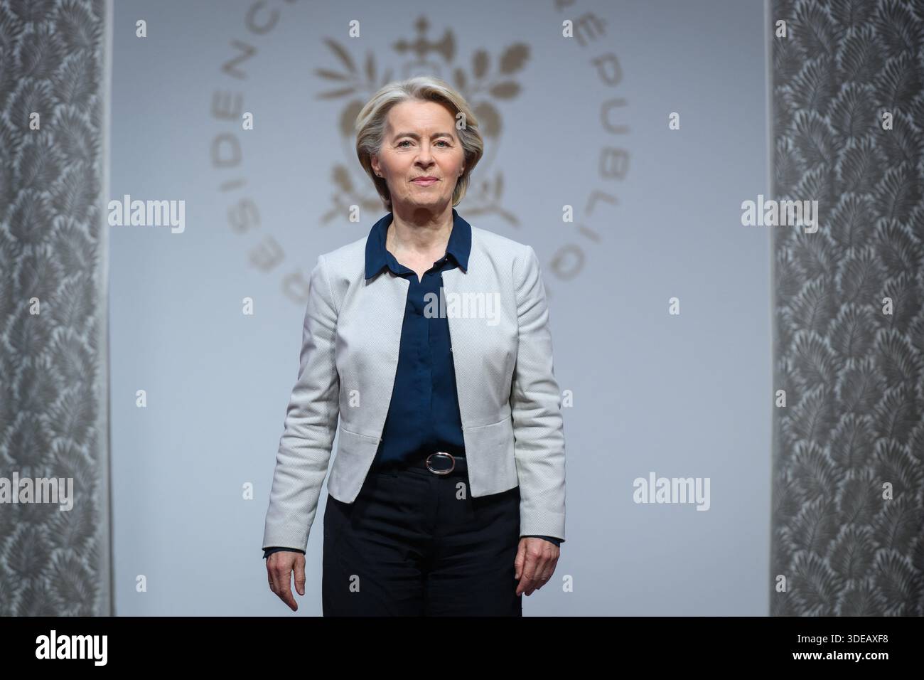 Paris, France. 06th Jan, 2026. European Commission President Ursula von ...