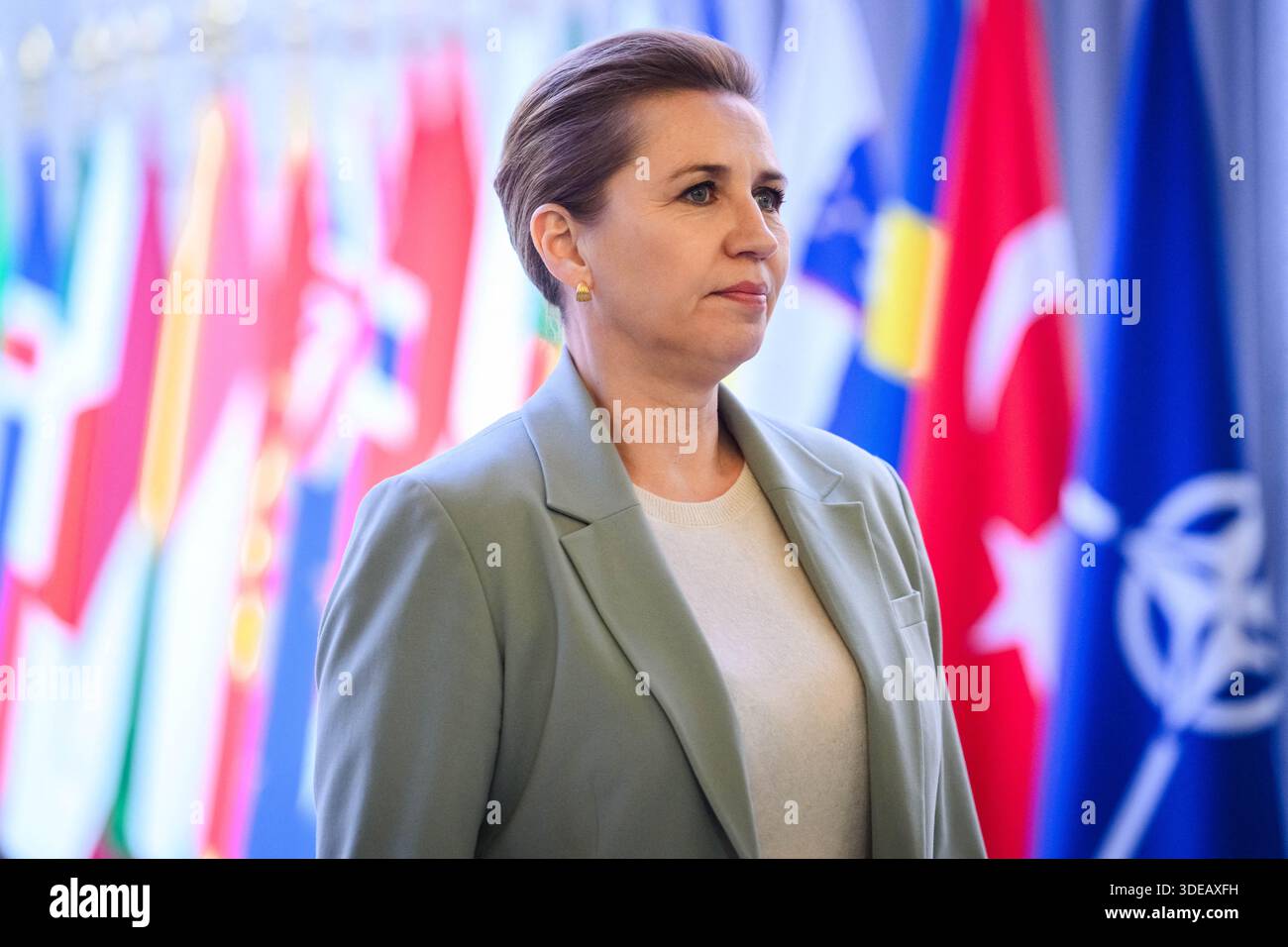 Paris, France. 06th Jan, 2026. Denmark's Prime Minister Mette ...